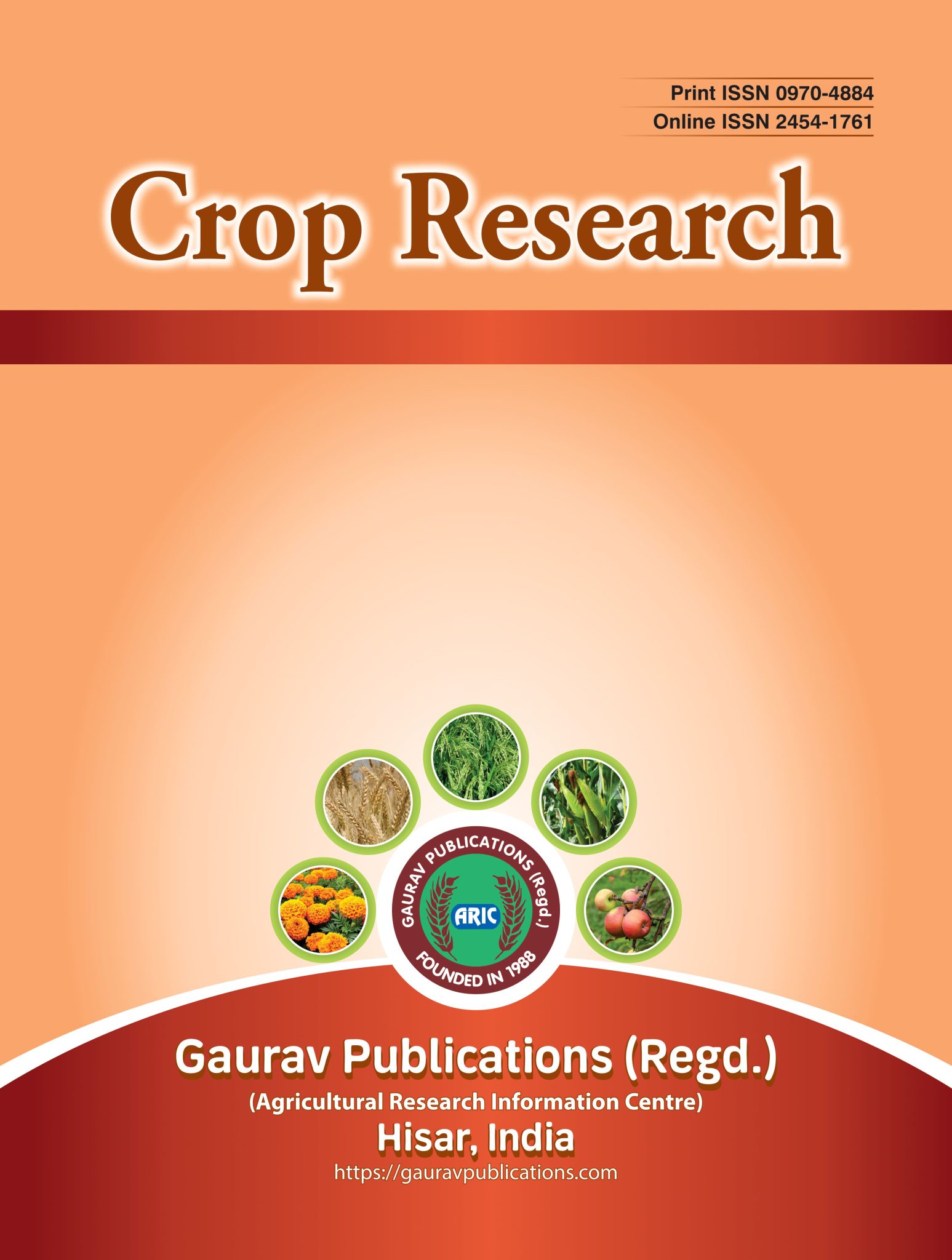 Crop Research & Research On Crops – International Journal on Crops ...